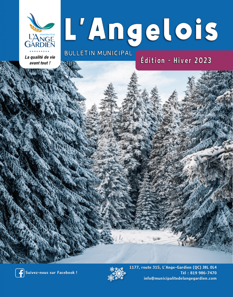 Bulletin municipal – L’Angelois – Municipalité de L'Ange-Gardien