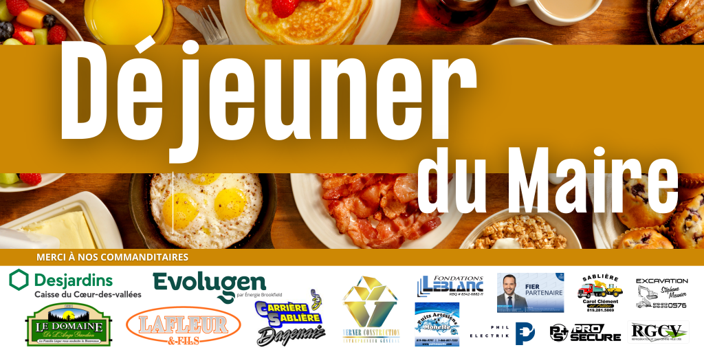 Déjeuner du Maire 2024 – Municipalité de L'Ange-Gardien